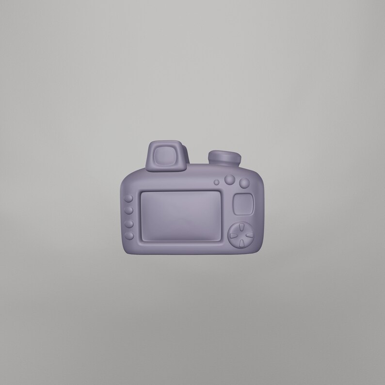 3D Camera Stl Decor With 3D Print Stl Files and Gift for - Etsy