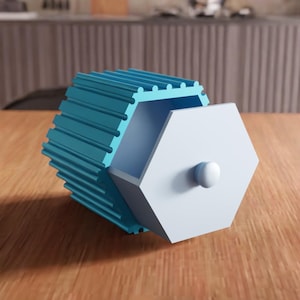 3D Drawer Tool Box STL File - Mini Storage Organizer, Stackable Box ...