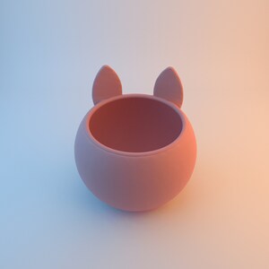 3D Cat Planter With 3D Stl Files, Digital Download & Small Planter, 3D ...