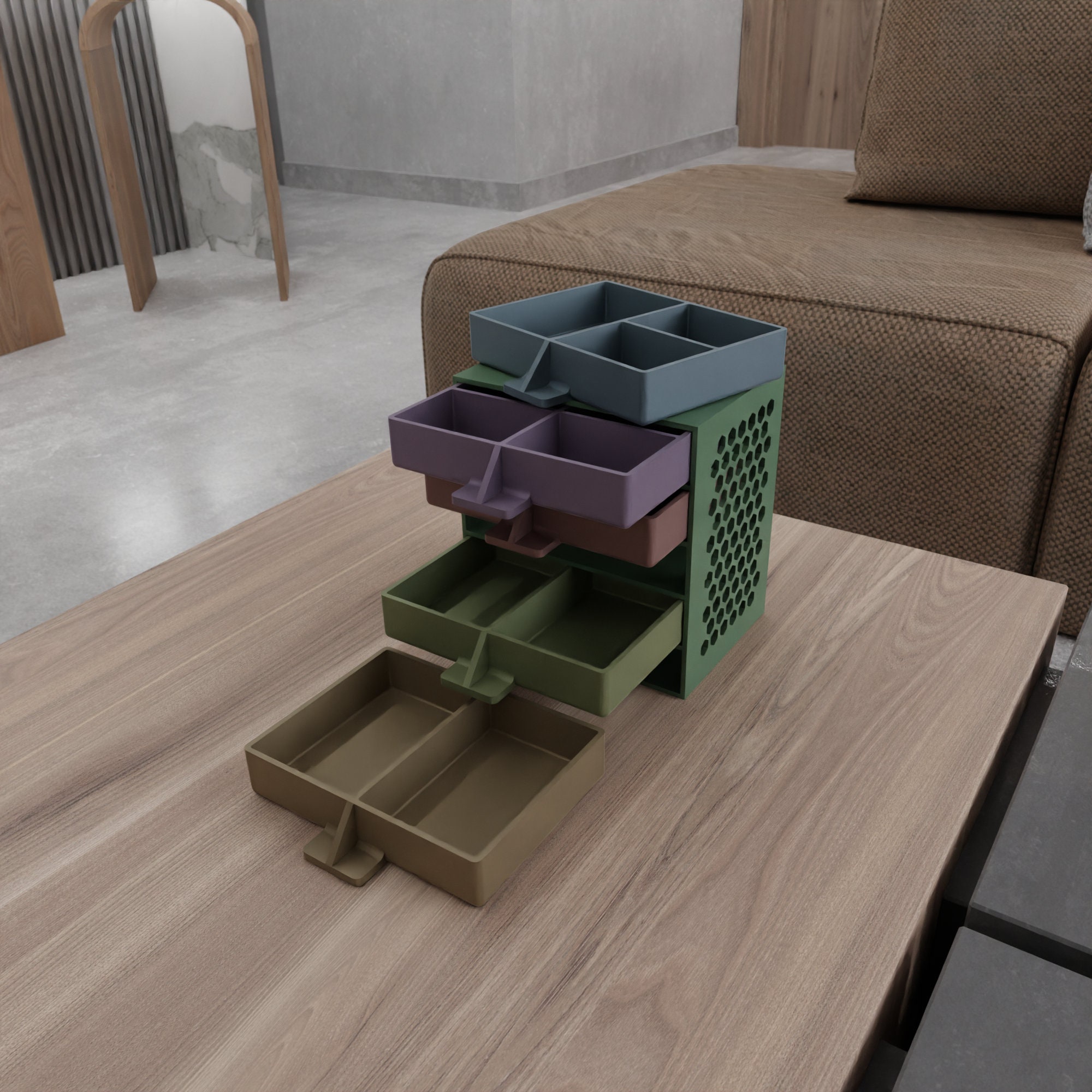 3D Drawer and 4 Different Drawer Box Also Tool Box With Stl - Etsy