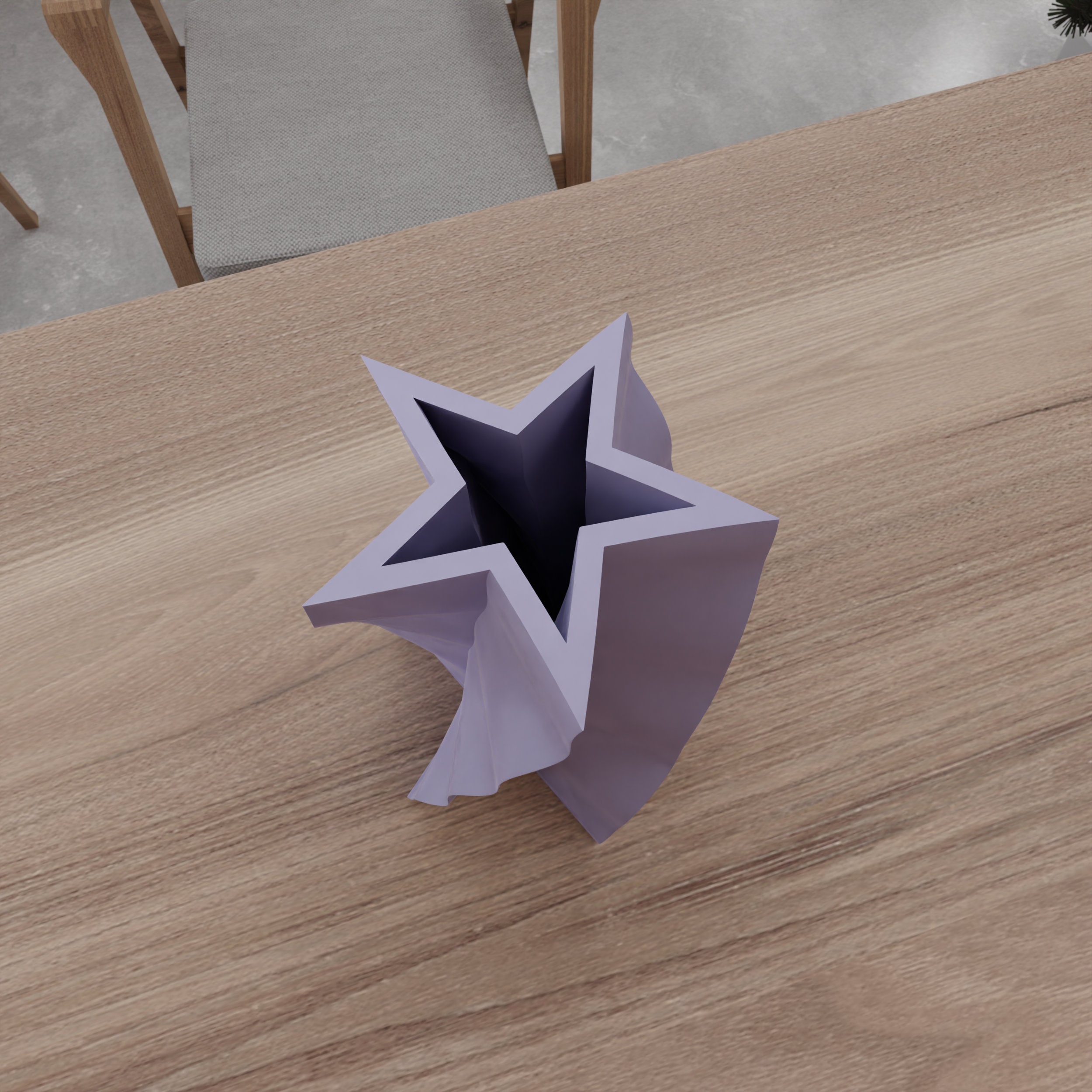 3D Star Shaped Vase With 3D Stl Files & Christmas Decor - Etsy Canada