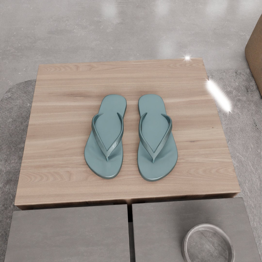 3D Sea Slippers Decor as Stl Files & Summer Shoes, Kids Toy, 3D ...