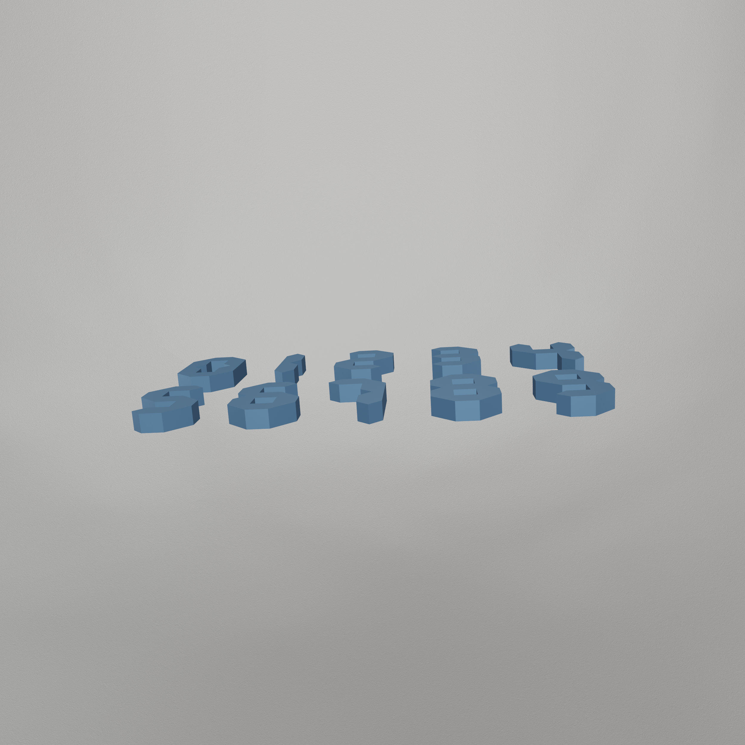 3D Numbers Stl Decor With 3D Stl Files and Ready to Print & - Etsy