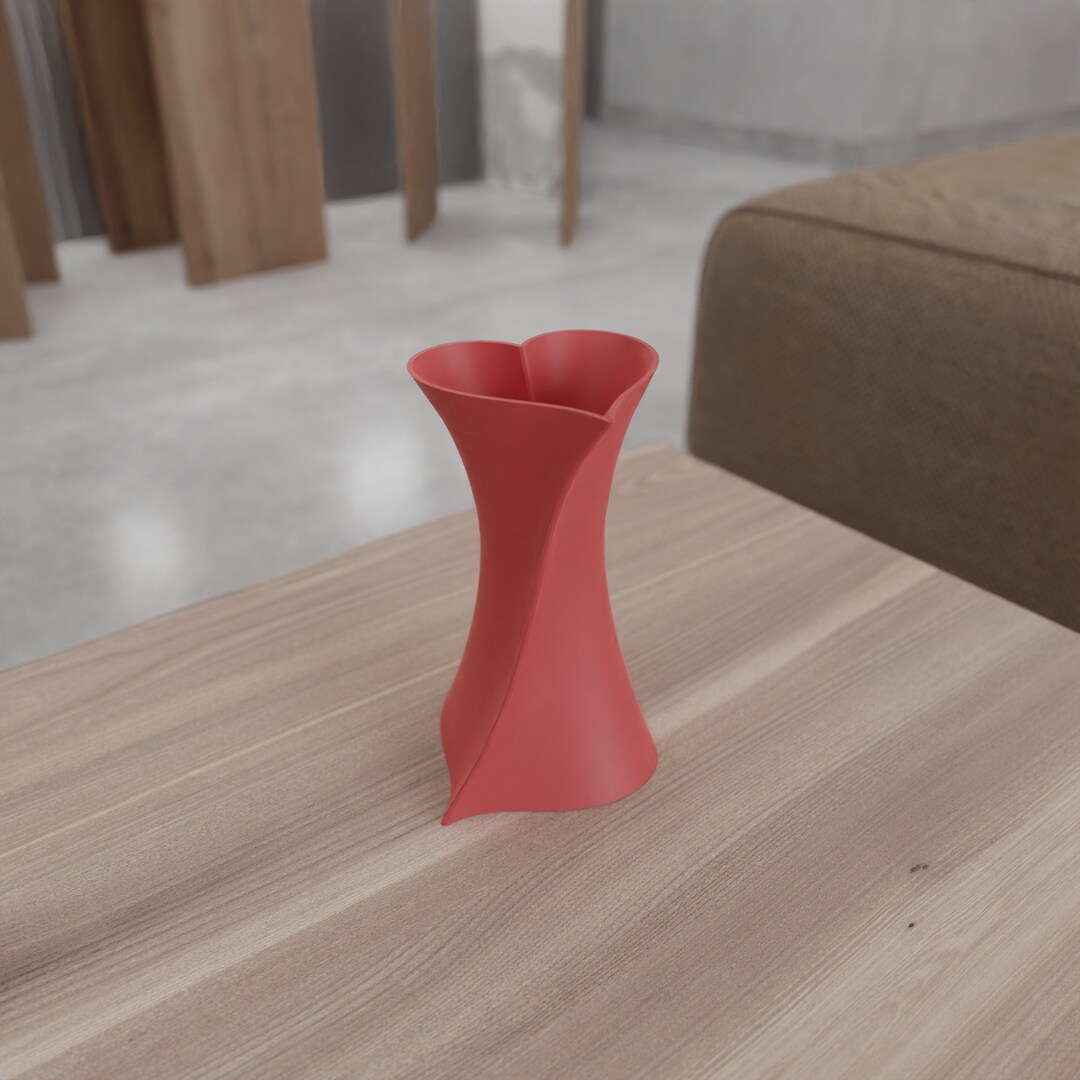 3D Heart Vase Valentines Gifts for Girlfriend With Stl File & Valentine ...