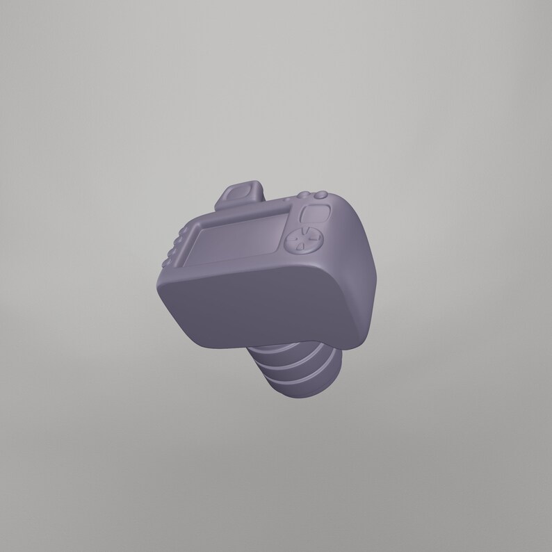 3D Camera Stl Decor With 3D Print Stl Files and Gift for - Etsy