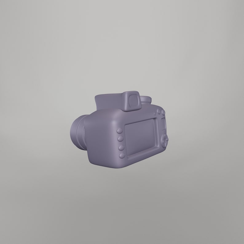 3D Camera Stl Decor With 3D Print Stl Files and Gift for - Etsy