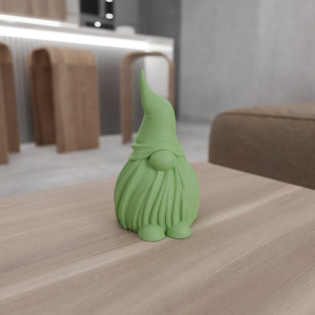 3D Gnome Stl Decor With 3D Stl Files and Gifts for Her & Home Decor, 3D ...