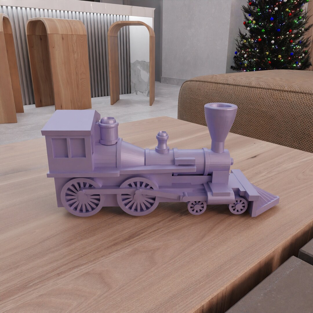 3D Locomotive Decor and Toy With Stl Files and Gift for Kids & Kids Toy ...