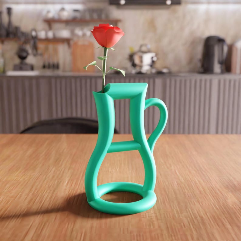 3D Water Jug Vase STL File – Modern Decor Printable Design - Etsy Australia