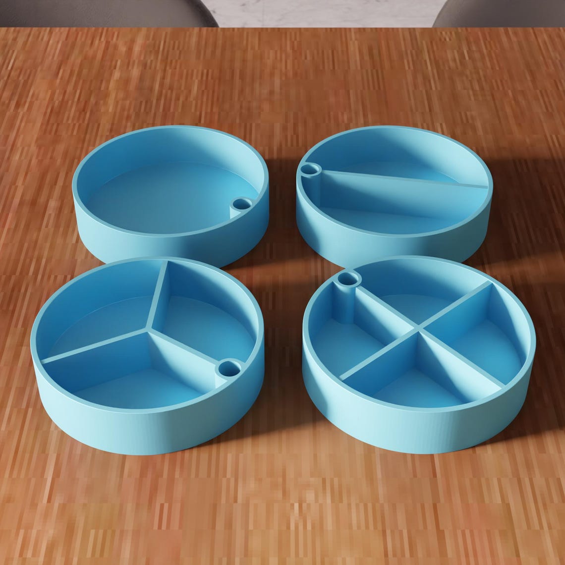 3D Rotating Modular Organizer STL File - Multi Layer Swivel Storage Box ...