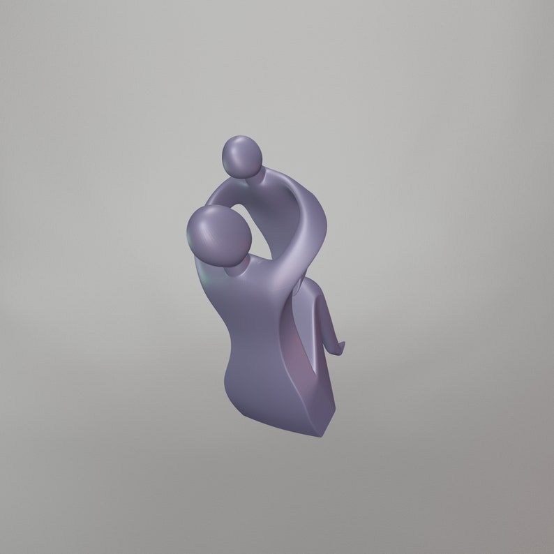 3D Mother and Child Decor Stl With 3D Stl Files for - Etsy