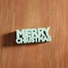 3D Merry Christmas Sign STL File – Festive Home Decor (digital Download ...
