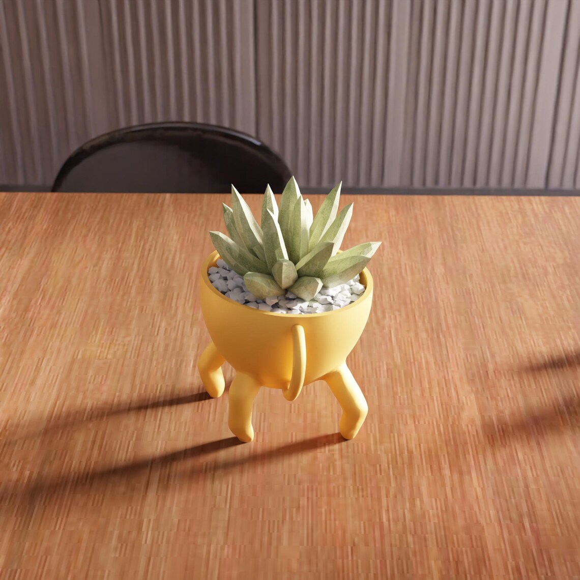 3D Finger Cup Planter STL File – Modern Desk Decor (digital Download ...