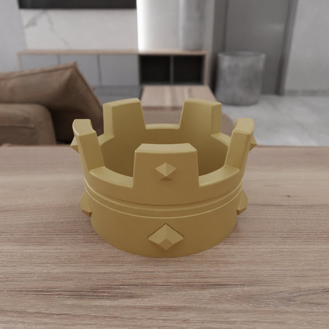3D Toy Crown Decor With 3D Print Stl File and Gift for Kids & 3D Model ...