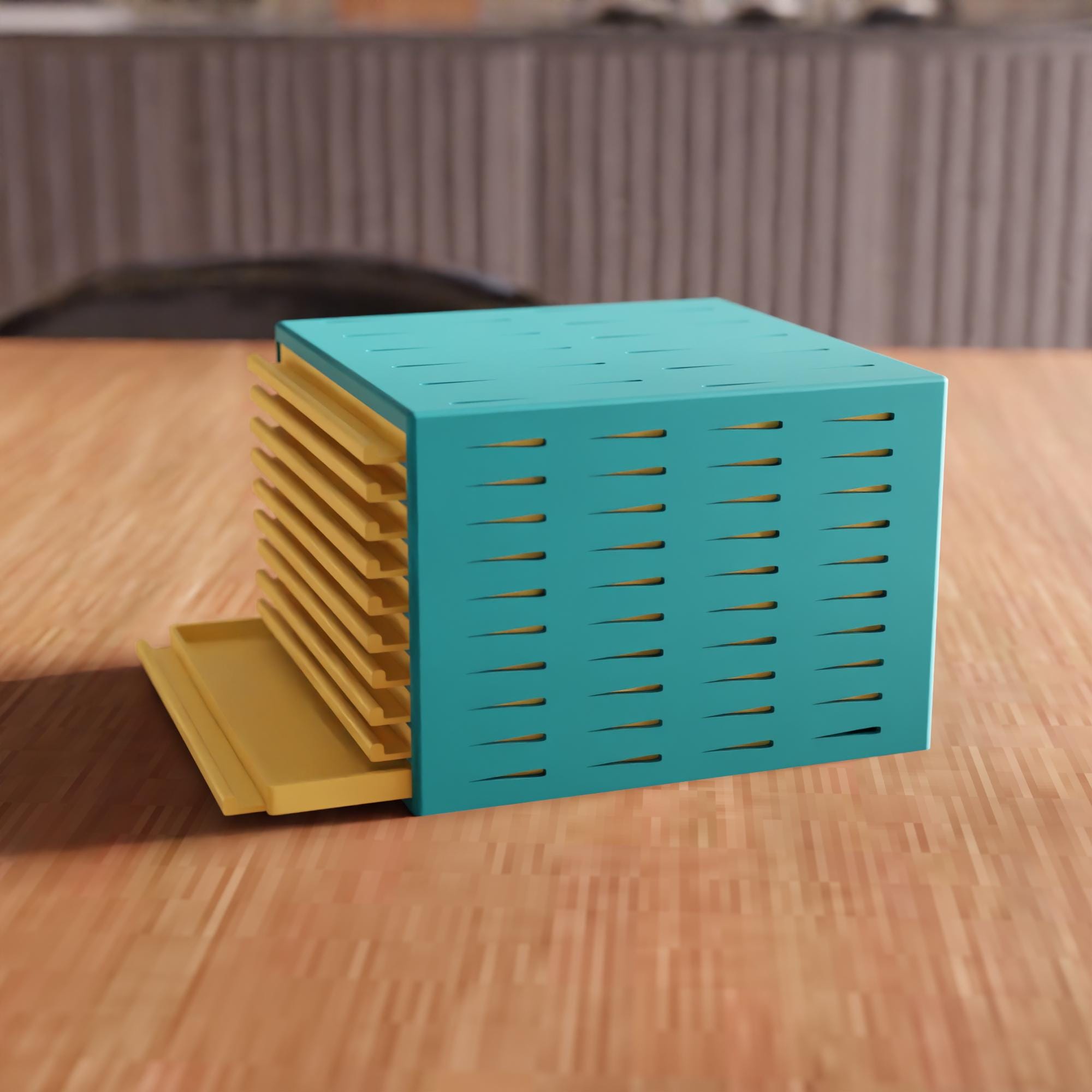 3D Modular Mini Storage Box STL File – Stackable Organizer Drawer ...