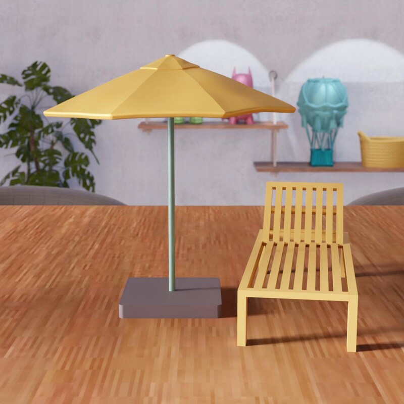Beach Vibe 3d Print - Etsy