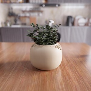 3D Decorative Small Flower Pot as a Stl File & Salad Bowl, 3D Printing ...