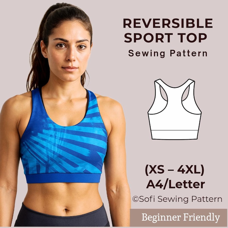 Top Bra Patterns - Etsy