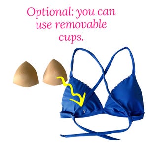 Triangle Bikini Top Sewing Pattern XS-2XL | Beginner Friendly | Pdf A4 ...