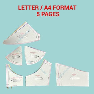Full Coverage Bra Sewing Pattern | DIY Wireless Bra PDF | Soft Cup Bra ...