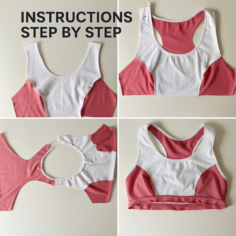 Soft Bra Sewing Pattern | Loungewear Bra Top PDF | Comfortable Soft Bra ...