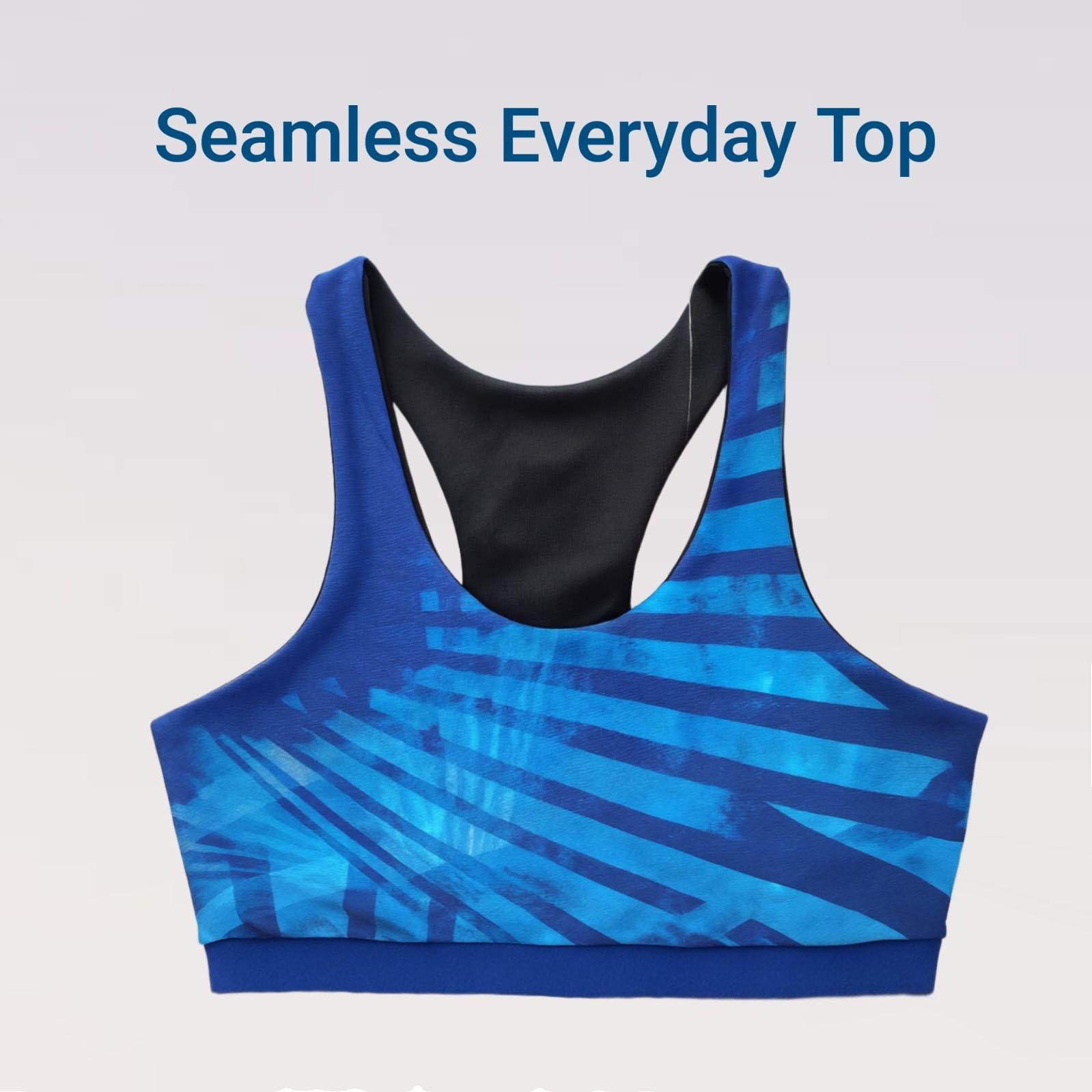 Crop Top Sewing Pattern | Loose Fit Sports Bra XS–4XL | Beginner ...