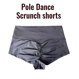 DIY Pole Dance Shorts Sewing Pattern | Scrunch Booty Shorts With Wide ...