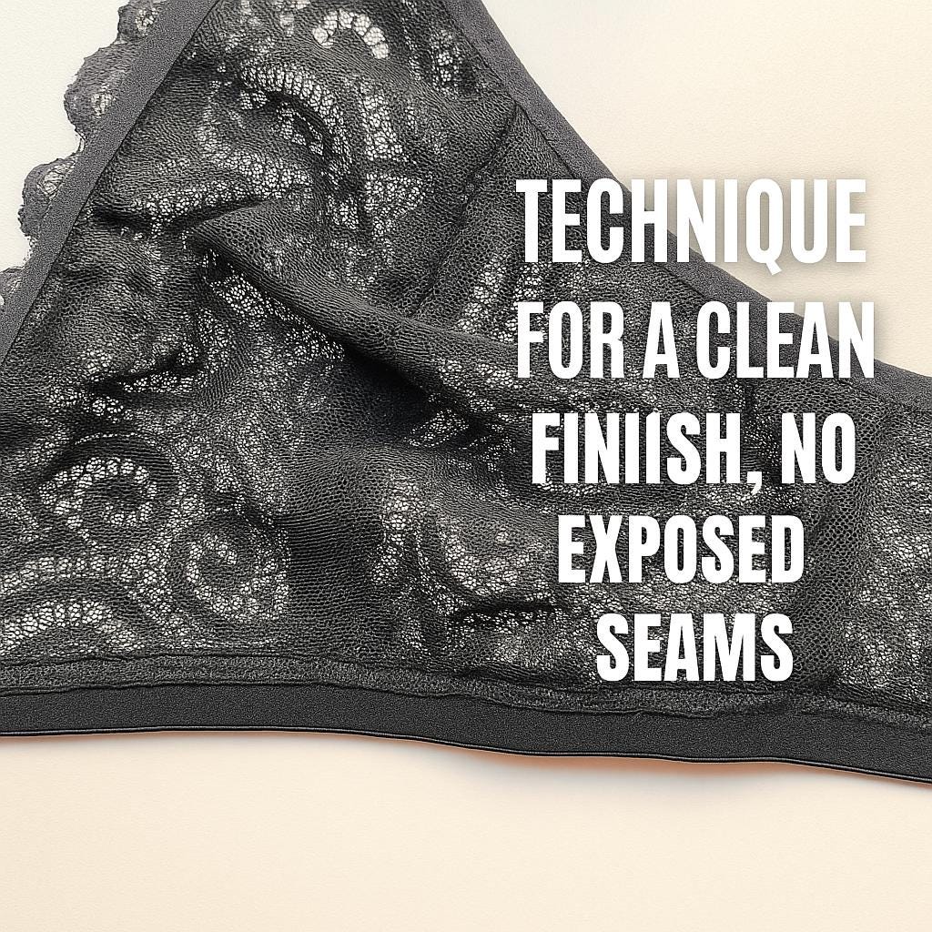 Lace Bralette Sewing Pattern PDF – DIY Lingerie XS–3XL– Soft Bra for ...