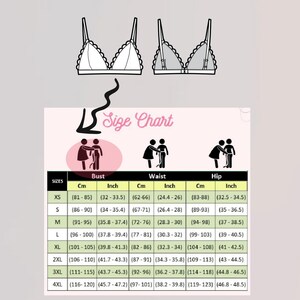 Triangle Bralette Pattern Sewing Pattern PDF | Beginner Lingerie | DIY ...