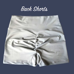 Cheeky Gym Shorts | Scrunch Booty Shorts Sewing Pattern | High Waist ...