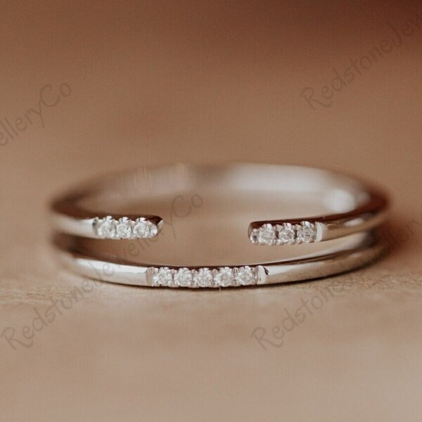 Open Wedding Band - Etsy