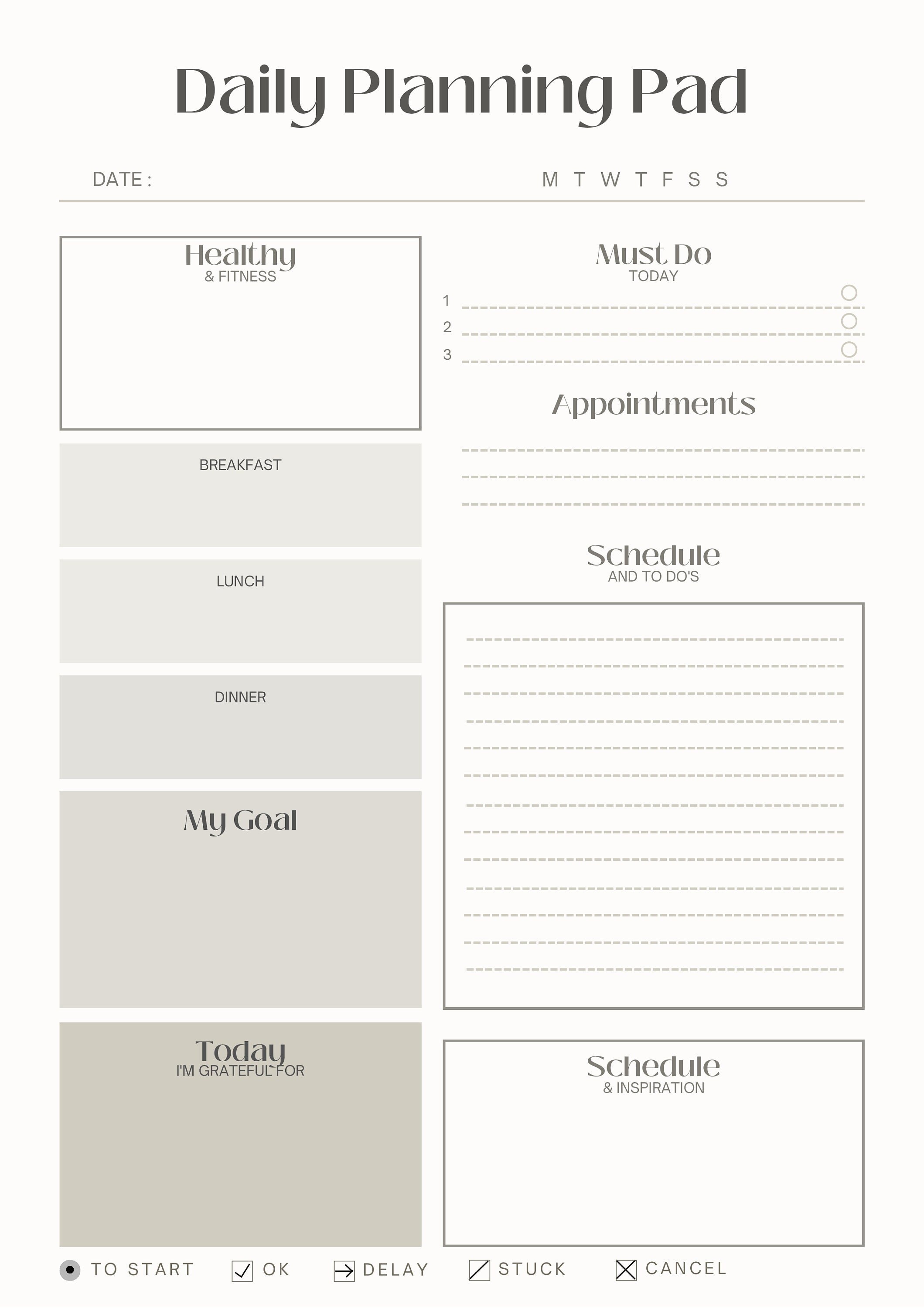 ADHD Paperless Planner Bundle Adult Digital ADHD Planner Bundle ...