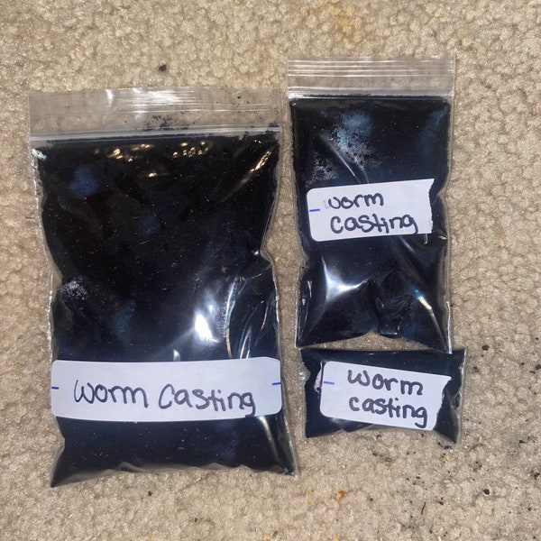 Worm Castings - Etsy