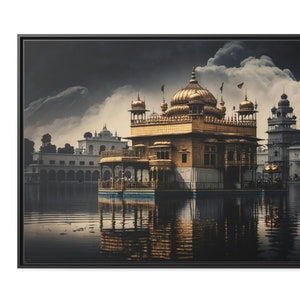 Golden Temple Wall Decor Golden Temple Wall Art Sikh Wall Art Sikhism ...