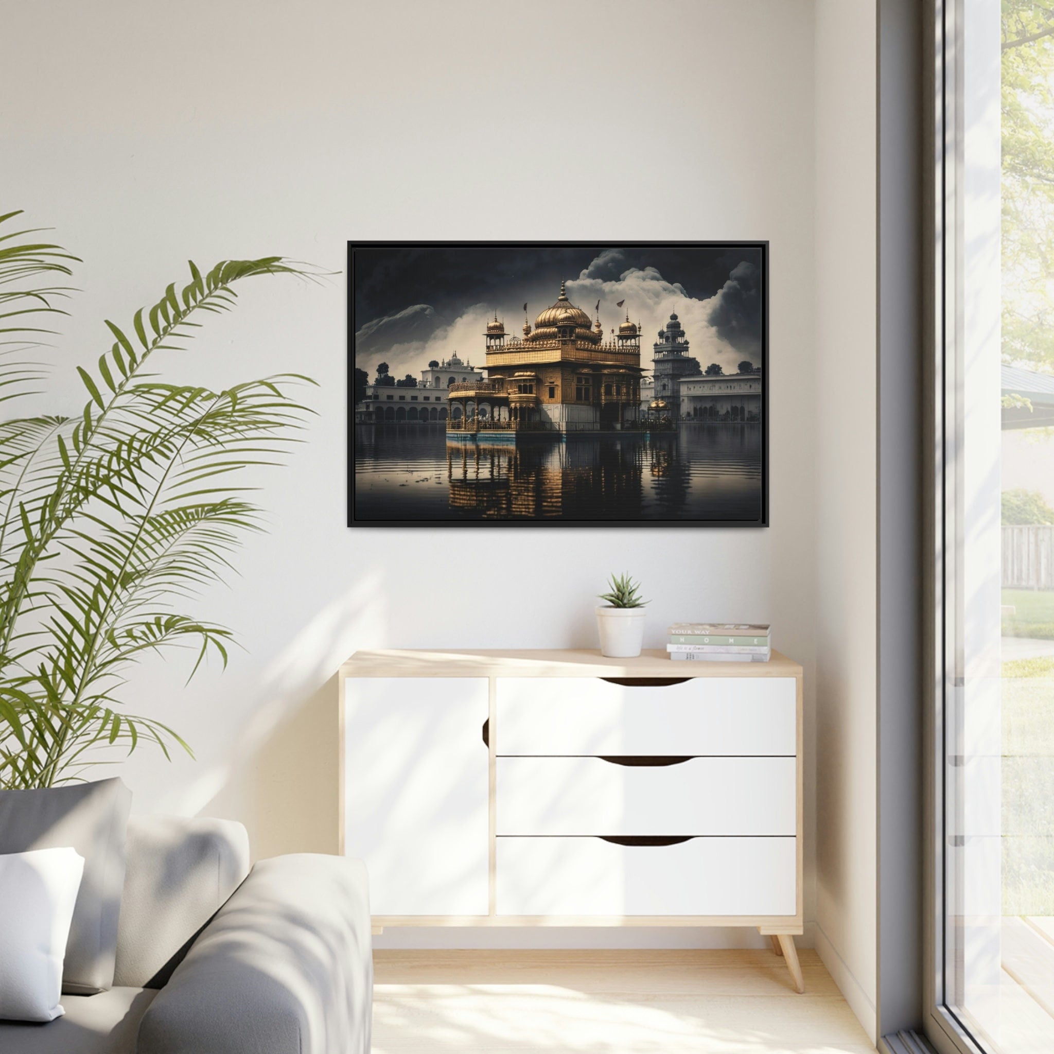 Golden Temple Wall Decor Golden Temple Wall Art Sikh Wall Art Sikhism ...