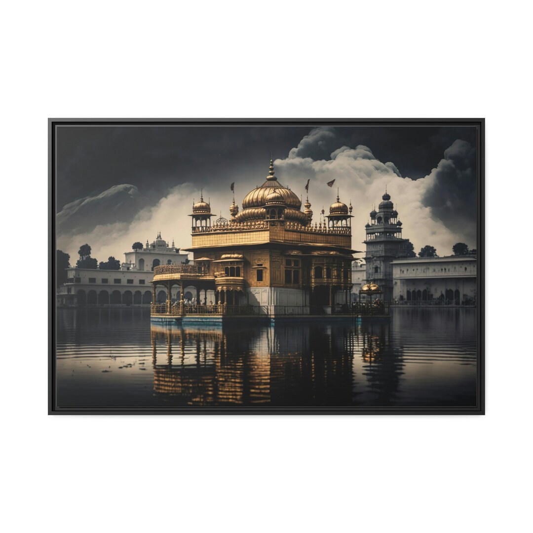 Golden Temple Wall Decor Golden Temple Wall Art Sikh Wall Art - Etsy