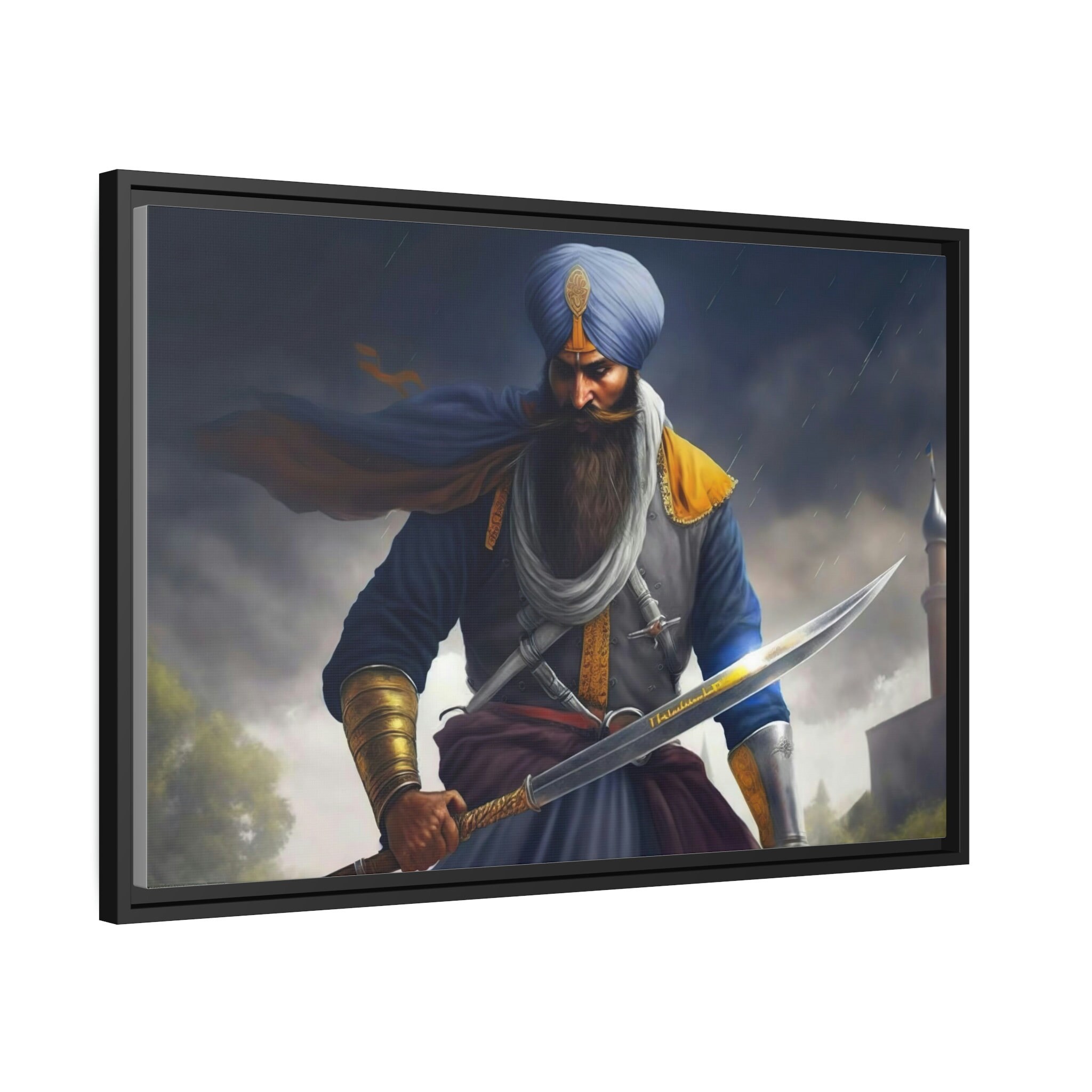 Sikh Wall Art Sikh Warrior Art Sikh Wall Decor Khalsa Painting Khalsa ...