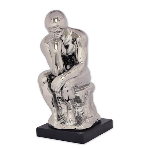 The Thinker Statue Face