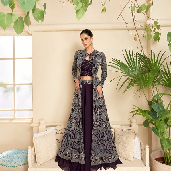 Indo Western Style Dress - Etsy