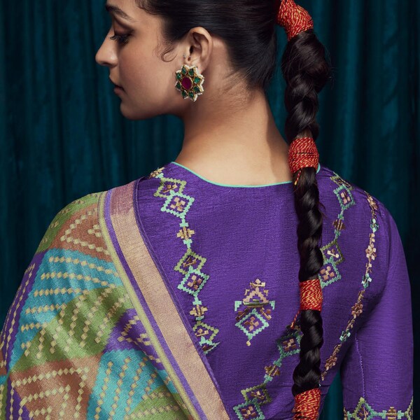 Rajwadi Saree - Etsy