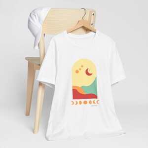 Luna Moon Phase Boho Vibe Tee Trendy Bohemian Higher Self Soul ...