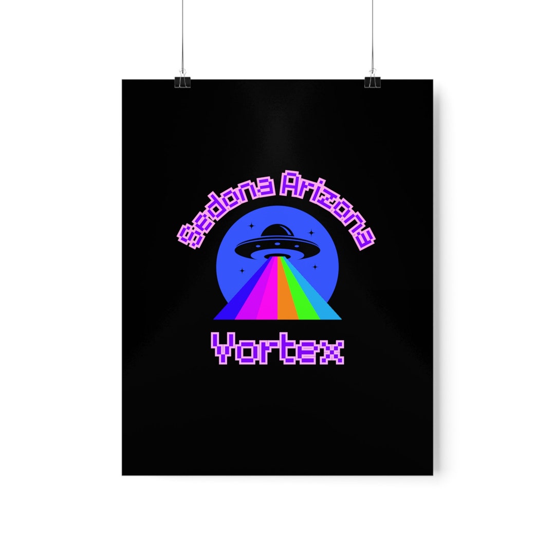 UFO Sedona Arizona Alien Vortex the Galactic Federation Premium Matte ...