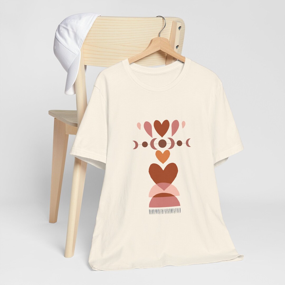 Boho Love Moon Phase Energy Tshirt Higher Self Soul Awakening Vibes ...