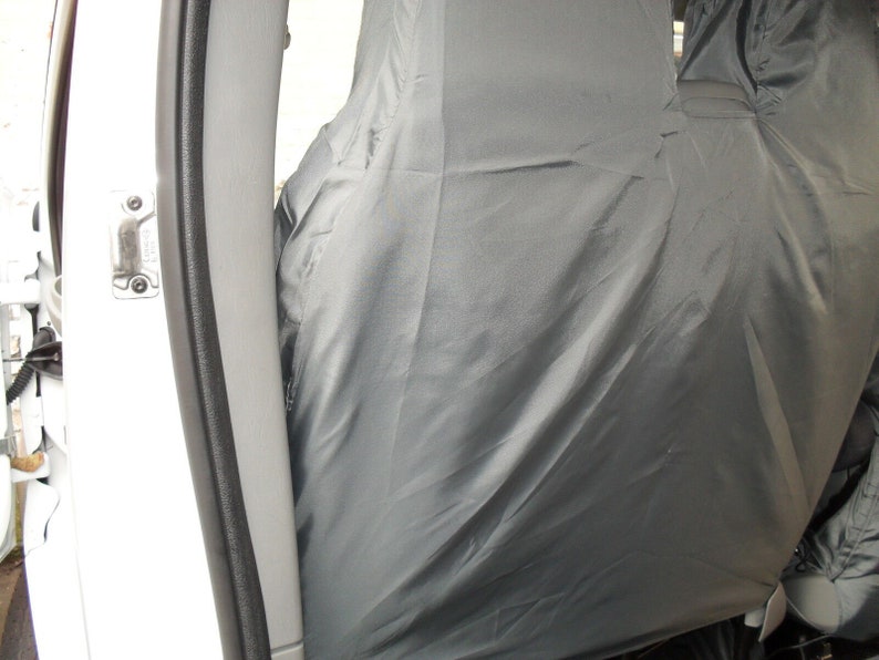 Citroen Dispatch Waterproof Seat Covers, Heavy-duty Grey Canvas, Single ...