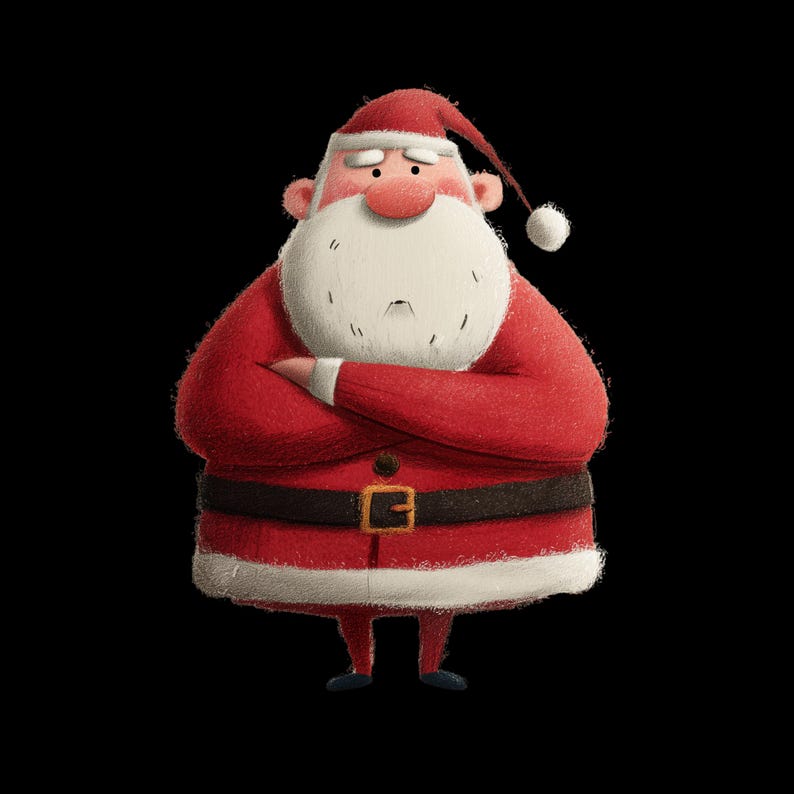 Cute Animated Santa Claus PNG & GIF Pack | Transparent Background ...