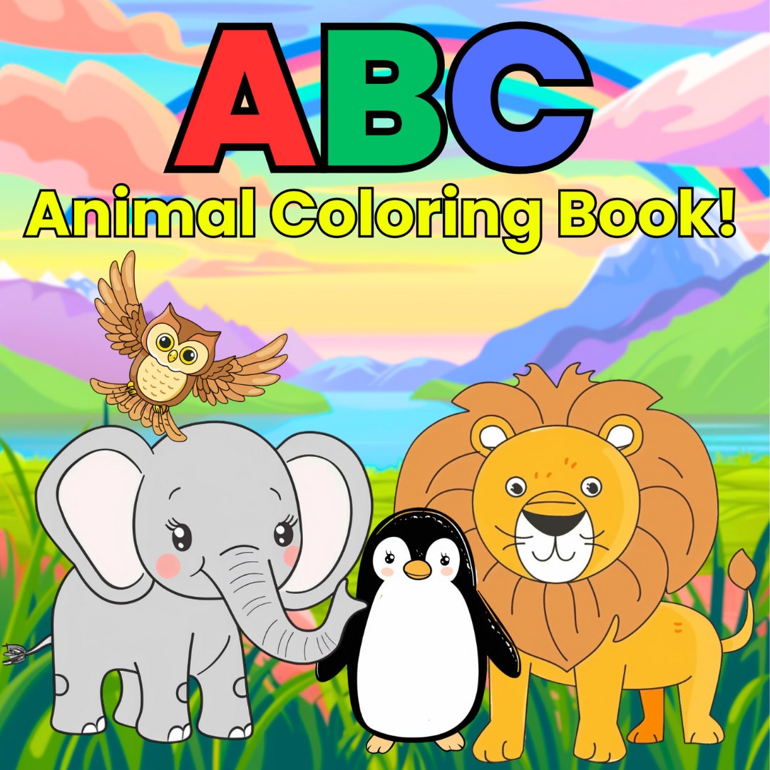 Printable ABC Coloring Pages for Toddlers - Simple Coloring Book ...