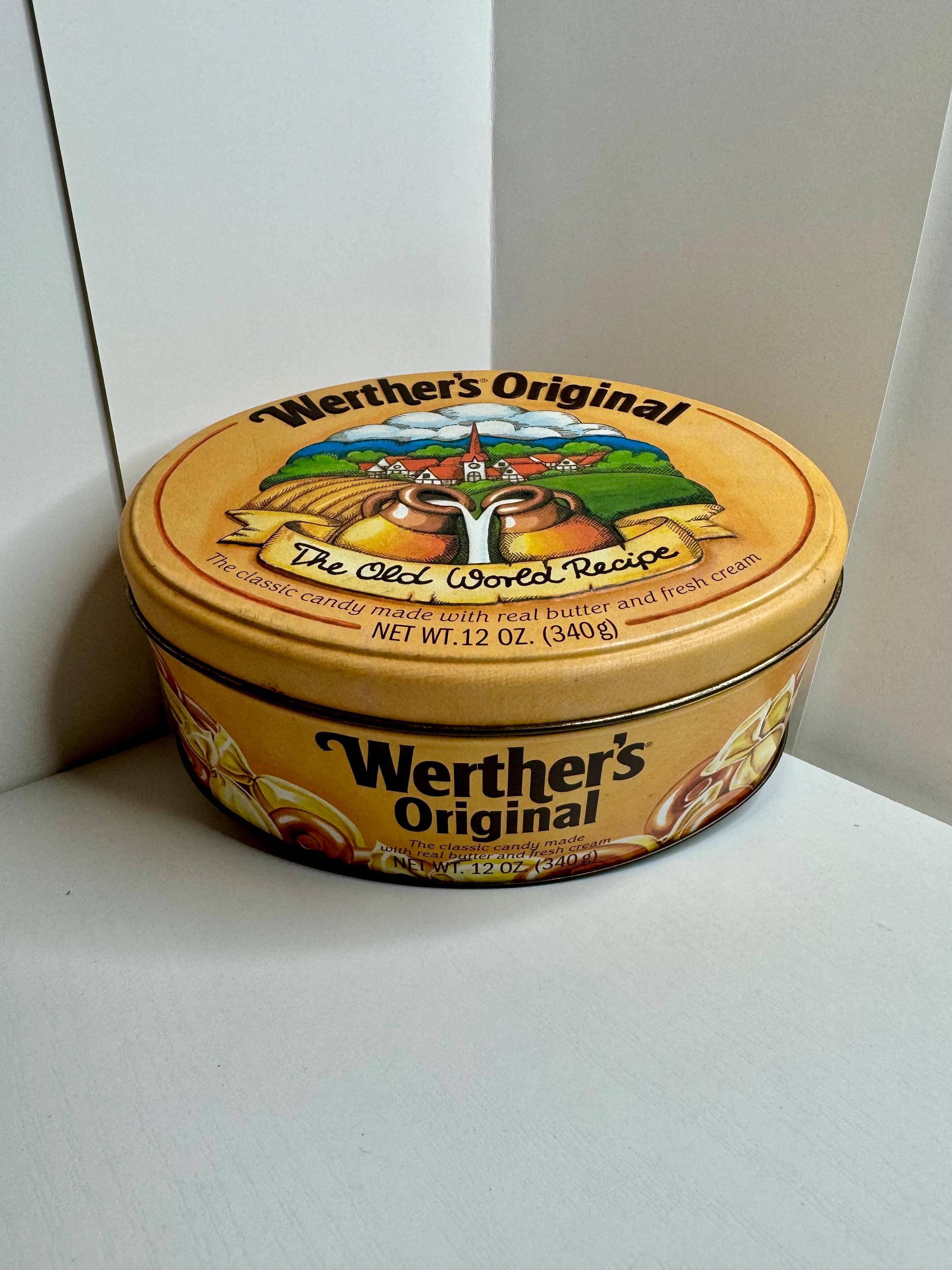 Vintage 1985 WERTHER'S ORIGINAL Old World Recipe Candy Oval Tin - Etsy