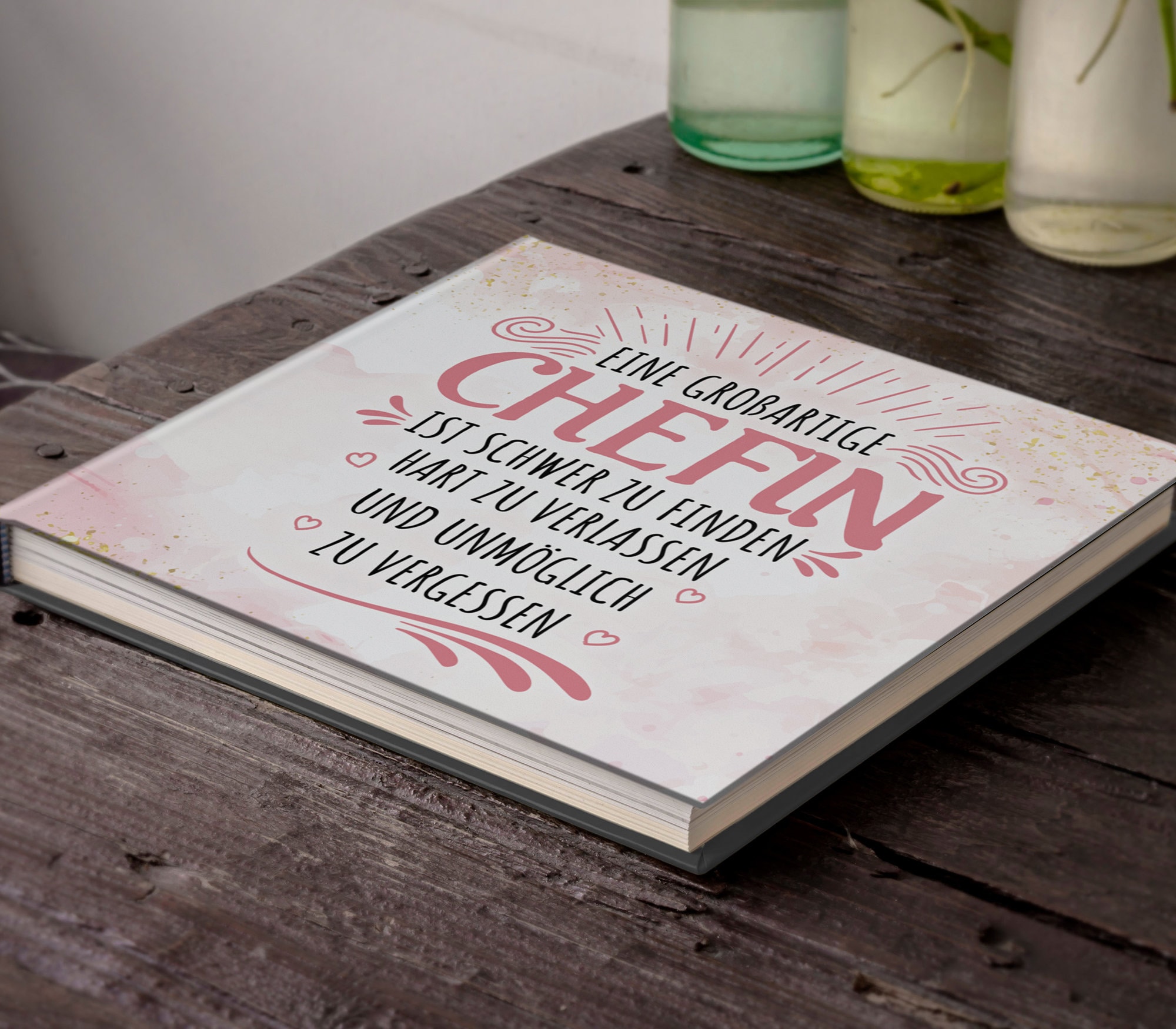 Abschiedsbuch Chefin Abschiedsgeschenk zum Abschied deiner Chefin und ...