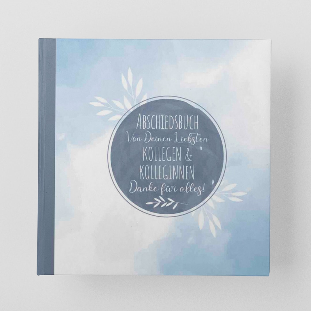 Abschiedsbuch Kollegen Abschiedsgeschenk Kollegen Kollegin Abschied ...