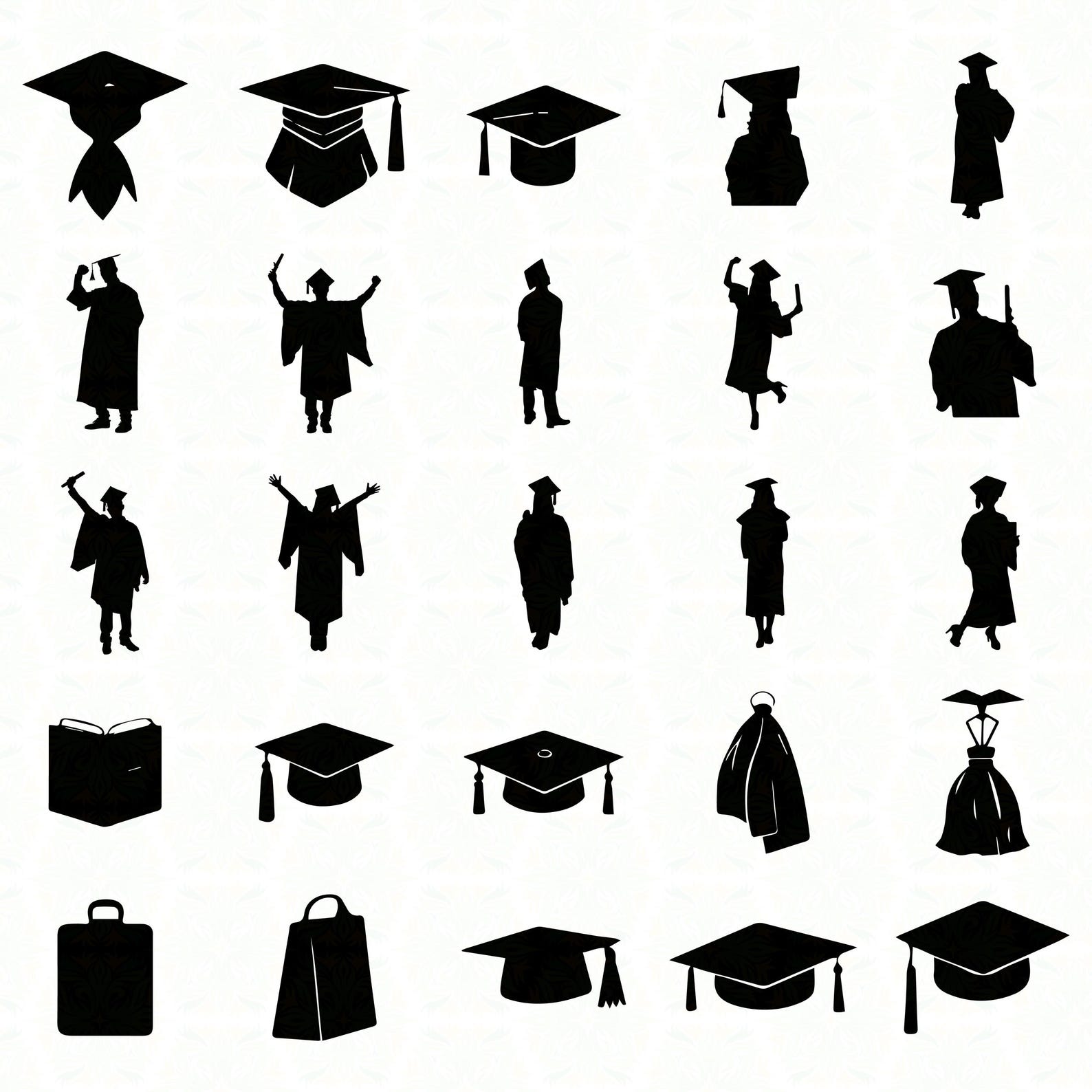 Graduation Svg Bundles, Graduation Clipart, Graduation PNG, Graduation ...